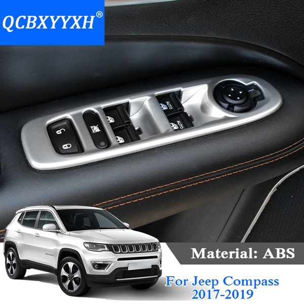 QCBXYYXH ABS Car Styling For Jeep Compass 2017-2019 Interior Door ...