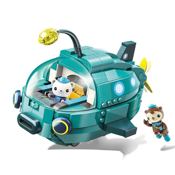 Octonauts Block GUP-A Deluxe Vehicle Playset & Barnacles 323pcs Bricks ...
