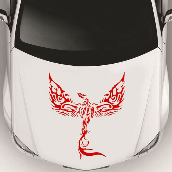 Car Truck Hood Roof Phoenix Bird Decal Body Vinyl Graphics Emblem ...
