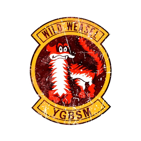 13cm Wild Weasel US Army Air Force Vietnam War Creative Car Stickers ...