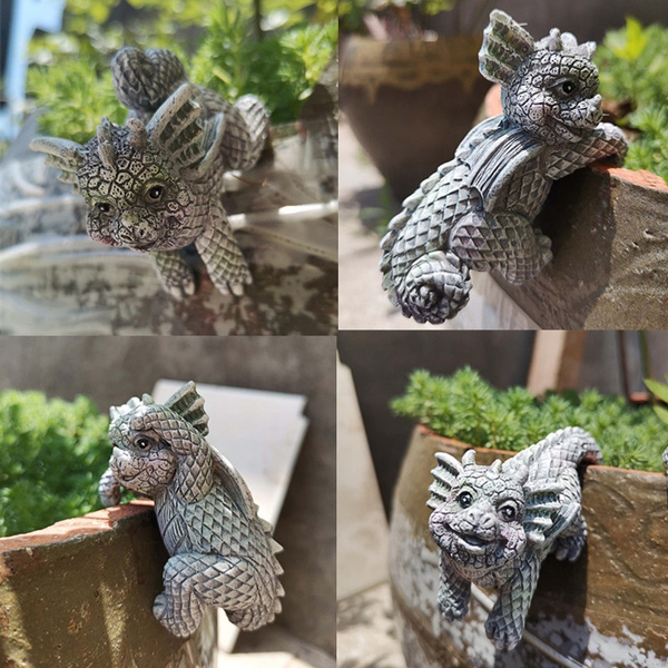 Baby Dragons Statue Ebros Gift Right Facing Playful Climbing Dragon ...