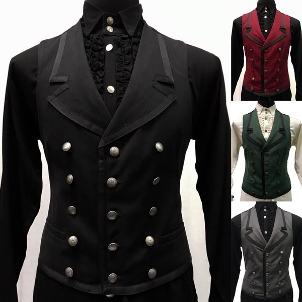 SHRINE GOTHIC COMMODORE BLACK RETRO VAMPIRE VICTORIAN PIRAT STEAMPUNK ...