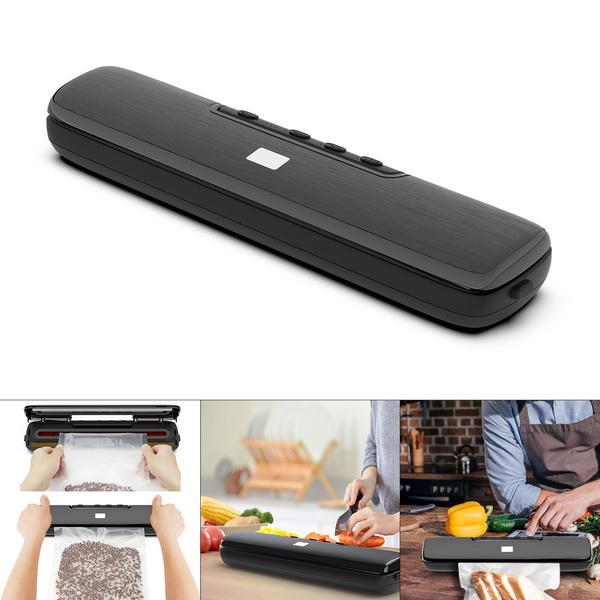 Compact Portable Vacuum Sealer Machine with Five Food Preservation ...