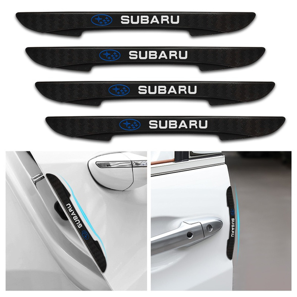 4PCS Car Door Anti-collision Bumper Strip Guards Side Protector Sticker ...