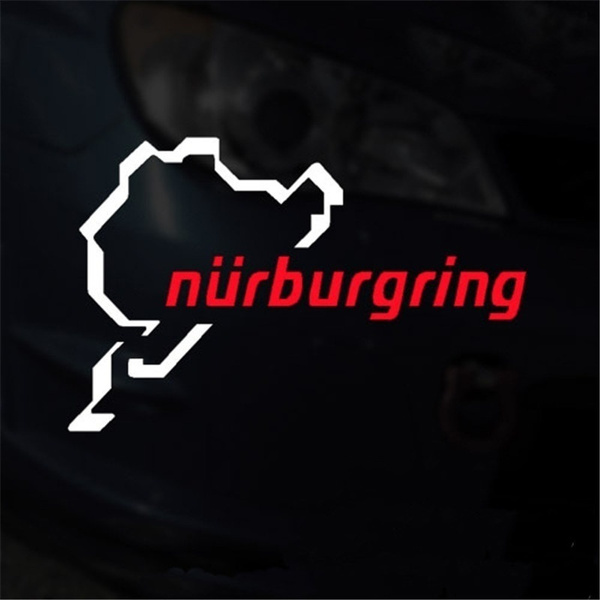 1 x The Racing Track Nurburgring Car Sticker Race Car Motorsport Vinyl ...