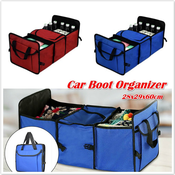 Collapsible Car Trunk Boot Organizer Box Foldable Storage Bag Travel ...