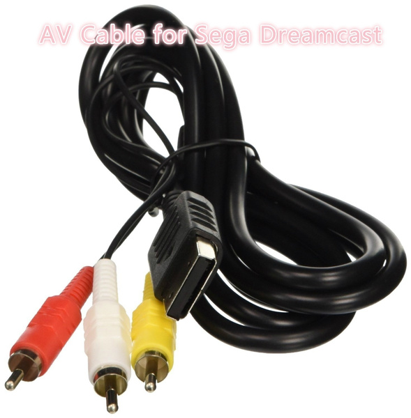 o/Video AV Composite Cable for Sega Dreamcast | Wish