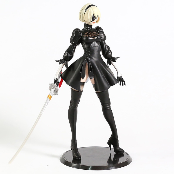 NieR Automata YoRHa No.2 Type B 2B & Small Sword PVC Figure Doll Sexy ...