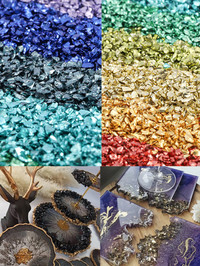 20g Metal Crushed Stone Effect Filler DIY Table Decoration Cake Fruit ...
