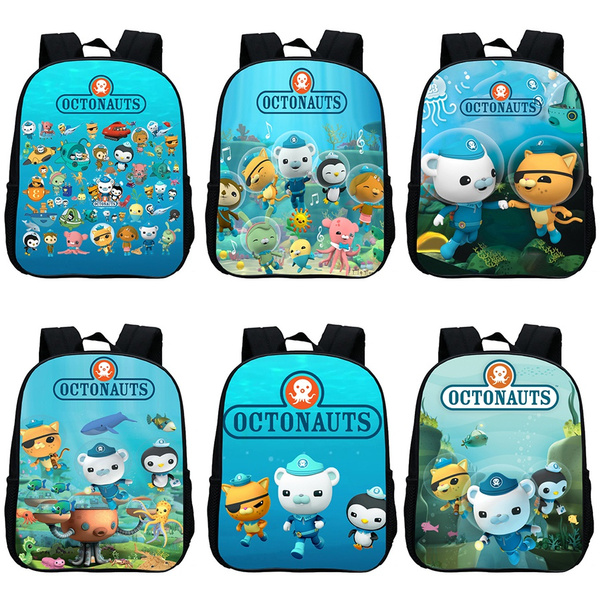 Octonauts Toddler Kindergarten Backpack Kids Cartoon Knapsack Children ...