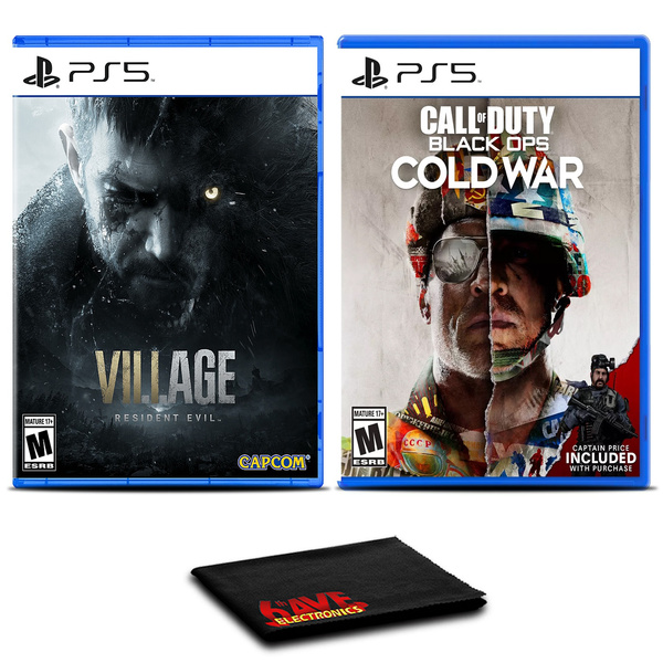 Resident Evil Village and Call of Duty: Black Ops Cold War - Two Game ...