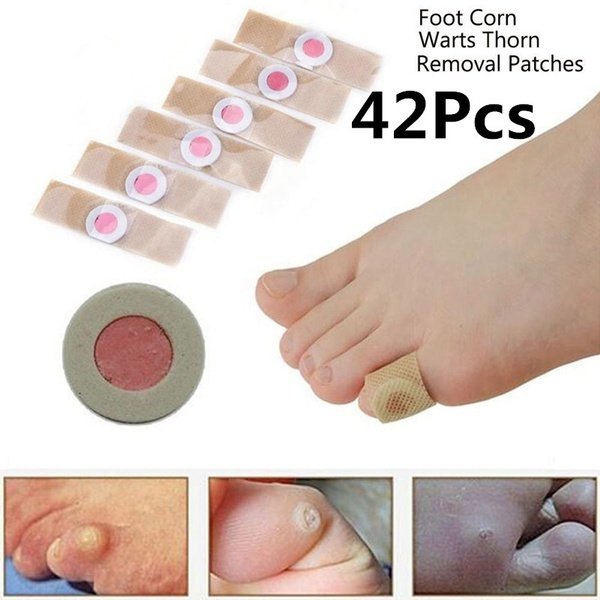 42Pcs Foot Corn Remover Plaster Detox Foot Pad Patches Medical Patch ...