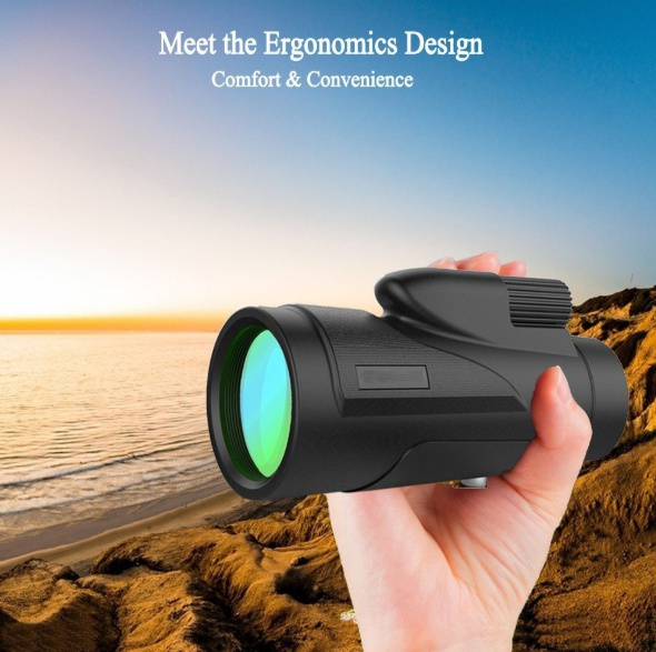 New big eyepiece 12x50 monoculars low light night vision | Wish