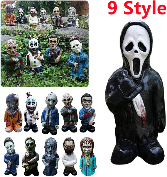 Horror Movie Garden Gnome Garden Zombie Gnome Spooky Undead Halloween ...