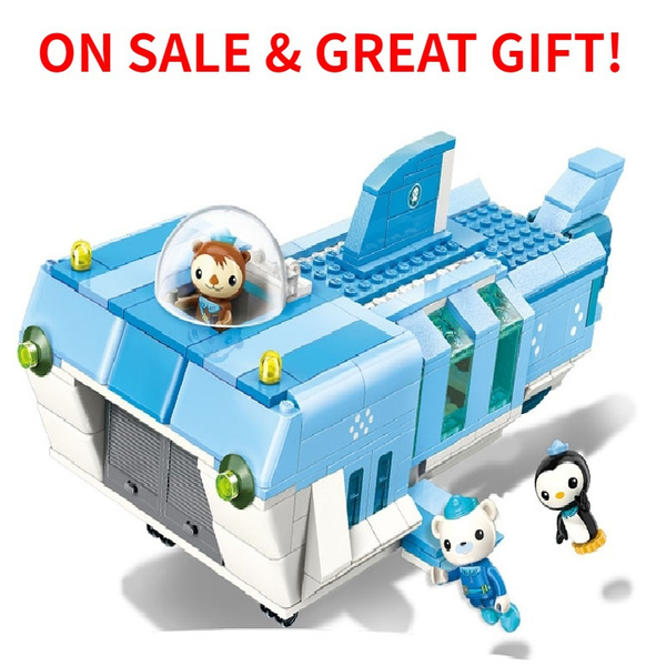Octonauts Bricks White shark base Barnacles 403pcs Bricks Toy | Wish