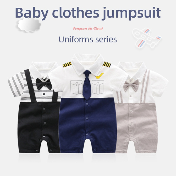 New style baby one-piece pure cotton thin style short sleeve summer ...