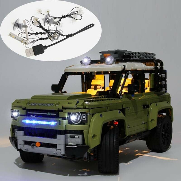 Light Kit For LEGO Technic Land Rover Defender(42110),Bricks Toys USB ...