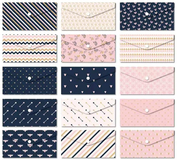 Laminated Budget Envelopes, Pack of 15 Cash Envelope System, Budget ...