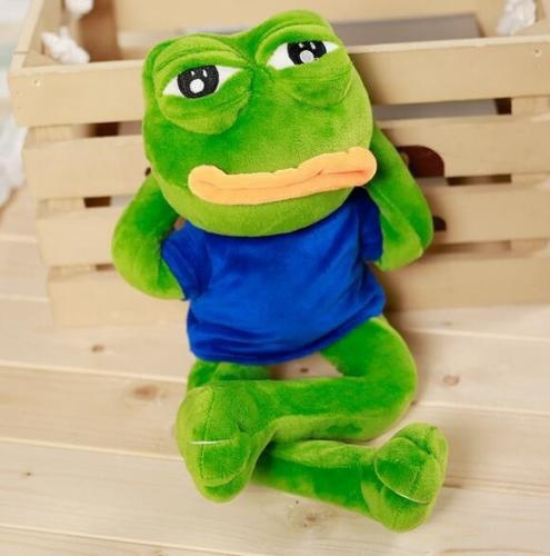 18inch Pepe The Frog Sad Frog Plush Meme Feels Good Man Doll Stuffed Toy Gift | Wish