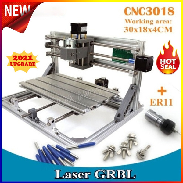 2022 NEW 3 Axis DIY Mini 3018 CNC Router Desktop Wood Cutting Engraving ...