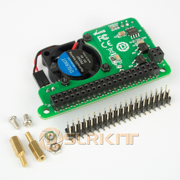 5V 3A PoE HAT for Raspberry Pi 4B 3B+ 3B Plus 802.3at PoE+ with Cooling ...
