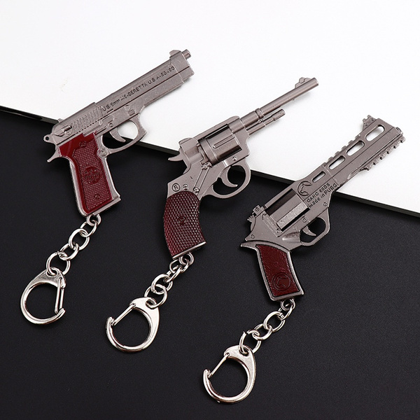 game key chain revolver weapon model cyber cafe | Wish