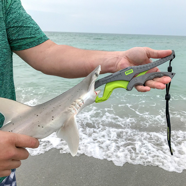 Booms Fishing Fish Lip Grippers with Lanyard，10" Plastic Fish Month ...