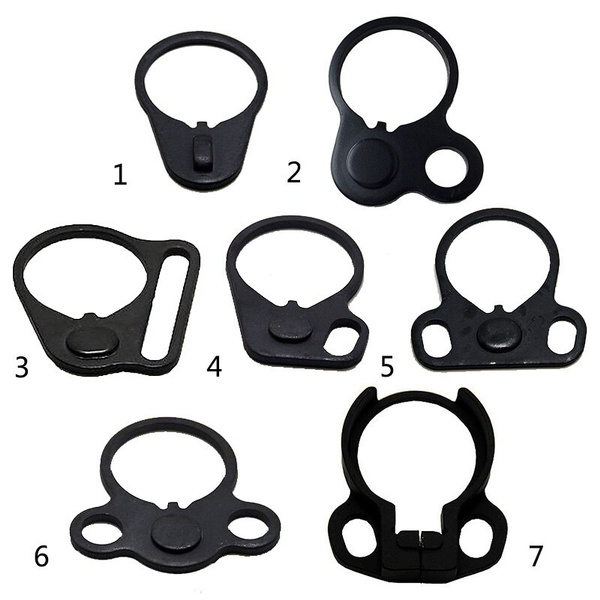 Rifle GunSling Mount AR15 M4 M16 Adapter Single/Dual/Multi Loop Sling ...