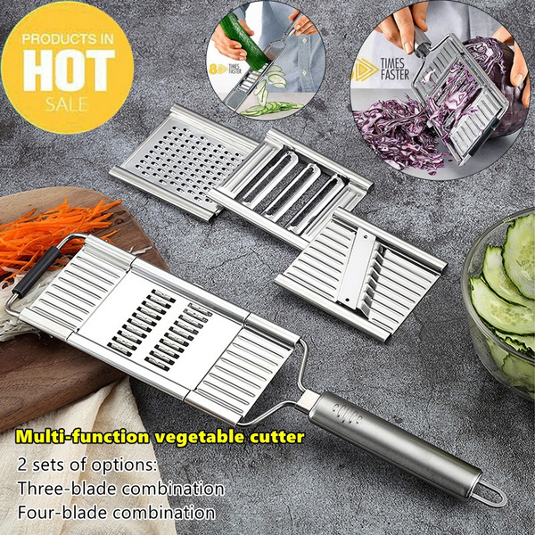 Kitchen Artifact Multifunctional Vegetable Slicer 304 Stainless Steel ...