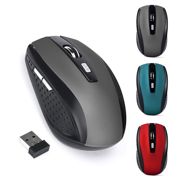 Mouse Gaming 2.4GHz Wireless Mouse USB Receiver Pro Gamer For PC Laptop ...