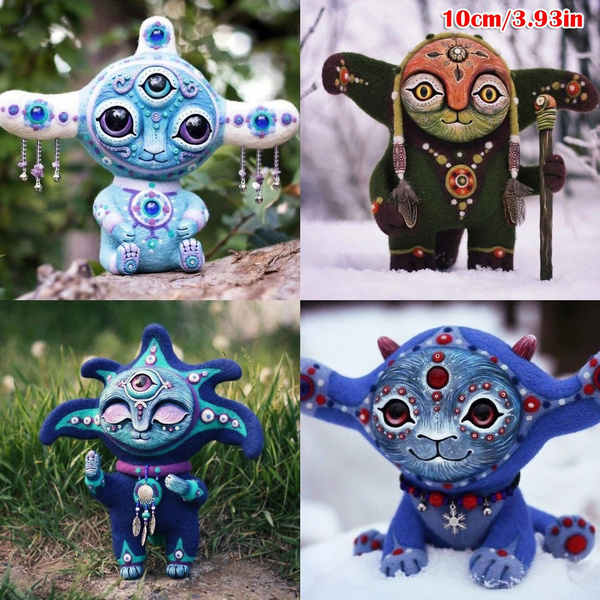 New Kawaii Elf Statue Handmake Creatures From A Fantasy World Elf Resin ...