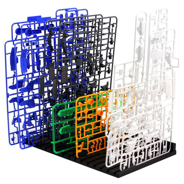Model Pieces Shelves Tool Stand Holder Rack Plastic Tool Drawer Storage ...
