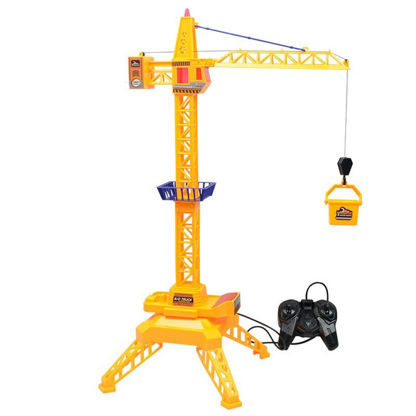 Electric Remote Control Tower Crane Hanging Tower Crane Toy Engineering ...