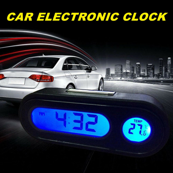 Automotive LED Digital Display Dashboard Clock Car Electronic Clock ...