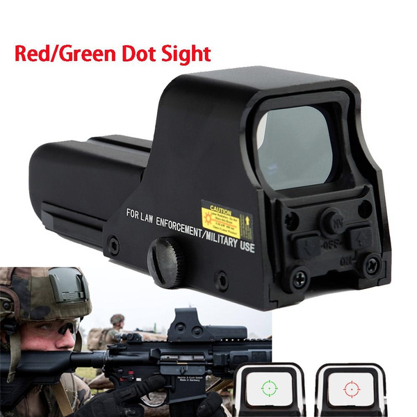 Tactical Airsoft Red Dot Sight 552 Holographic Reflex Sight Scope 20mm ...