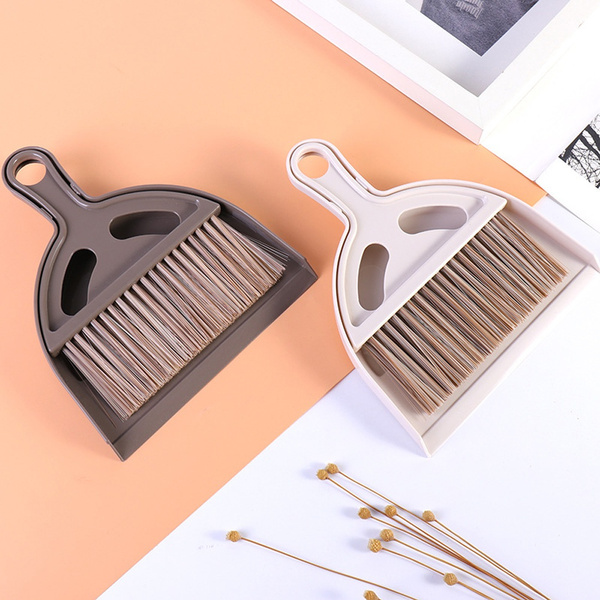 Mini Small Sweep Floor Window For Desktop Corner Keyboard Dustpan Broom ...