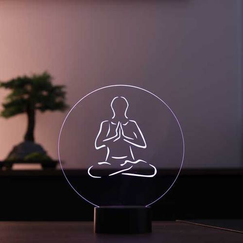 Meditation Led Table Lamp | Wish