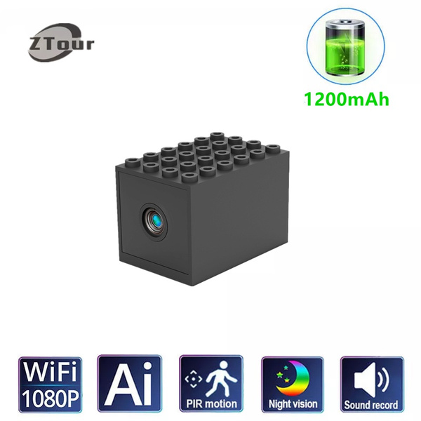 100% Wireless Home Security Mini Spy Hidden IP Camera WiFi 1080P Full ...