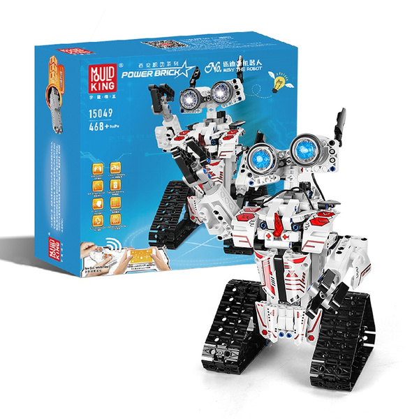 Creative Toys 15049 APP RC Robot Electric Building Blocks Intelligent ...