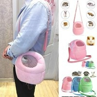 Small Pet Carrier Rabbit Cage Hamster Chinchilla Travel Warm Bags ...