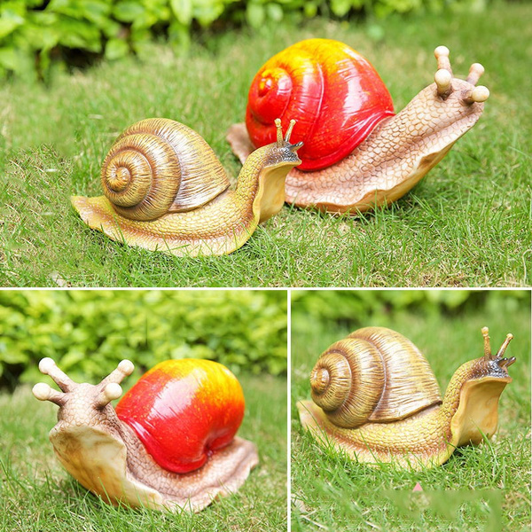 Garden Landscape Outdoor Glass Fiber Reinforced Plastic Snail Garden ...