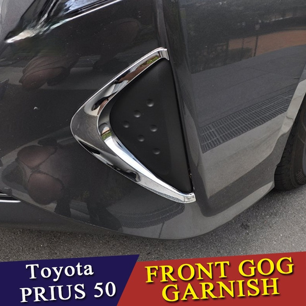 For Toyota Prius 2016 2017 2018 Car Styling ABS Chrome Front Fog Light ...