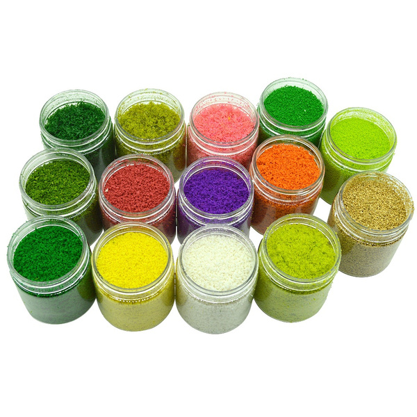 Bottled Simulation Tree Powder Diorama Grass Powder Diy Decoration Sand ...