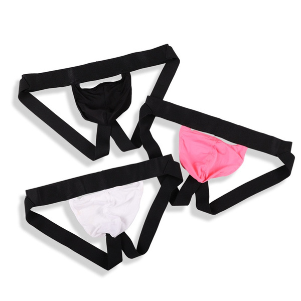 Ultra-thin Gay Men Thongs G-string Men Jockstrap Backless Underwear ...