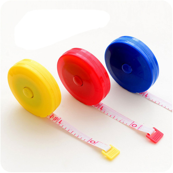 2PCS NEW Meter Ruler Automatic Retractable Tape Measure Multi-purpose ...