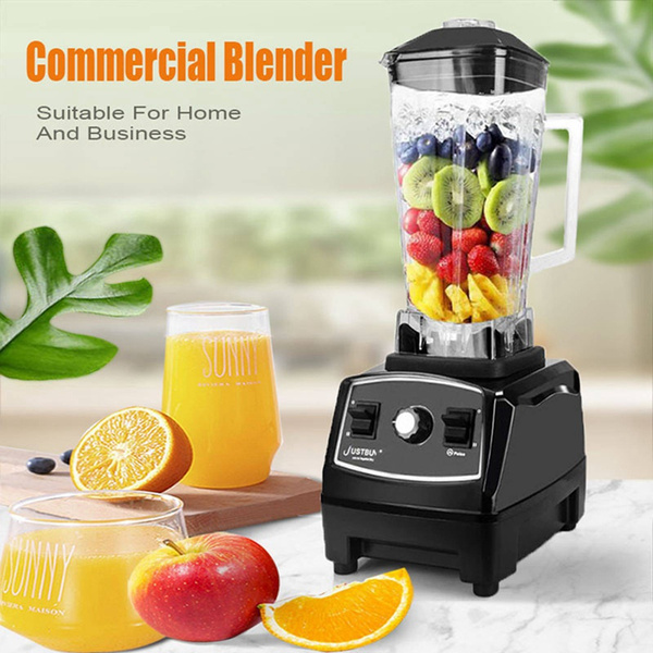 Heavy Duty Commercial Grade Blender Mixer Juicer High Power Food Ice ...