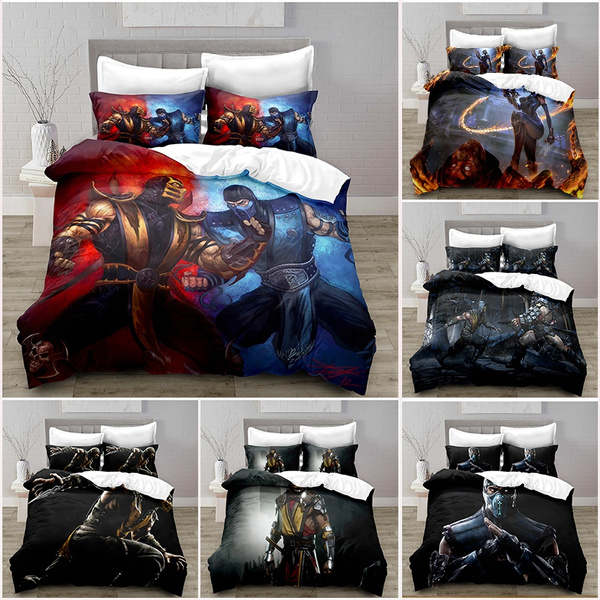 3D Home Textile Video Game-Mortal Kombat Bedding Quilt Cover and ...