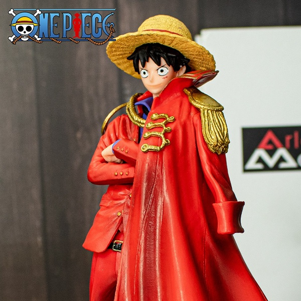 20th Anniversary One Piece Hand-made Straw Hat Luffy Sauron Model Anime ...