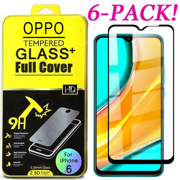 3/6Pack 9H Hardness Full Cover Screen Protector For OPPO A52020 A92020 ...