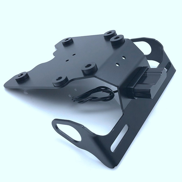 Motorcycle Rear License Plate Holder Bracket with Light Tail Tidy ...